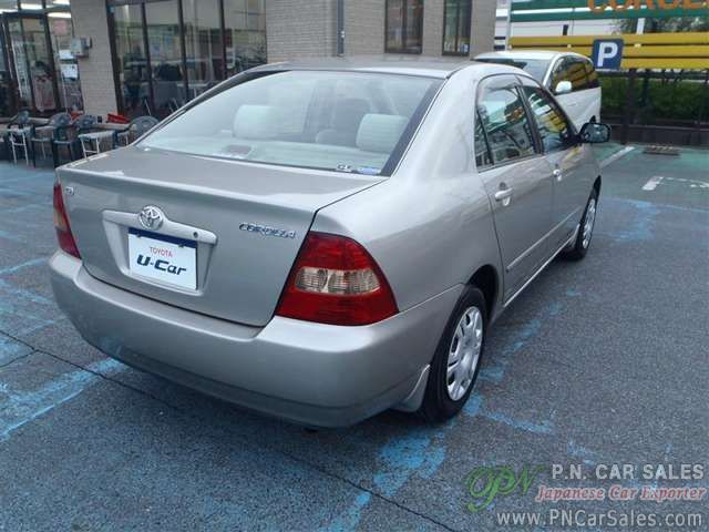 Japan Used Toyota Corolla Sedan TA-NZE121(2000) /SN3076 | P.N